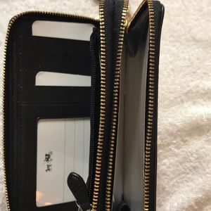 Coach | Bags | Couch Double Zip Phone Wallet | Poshmark